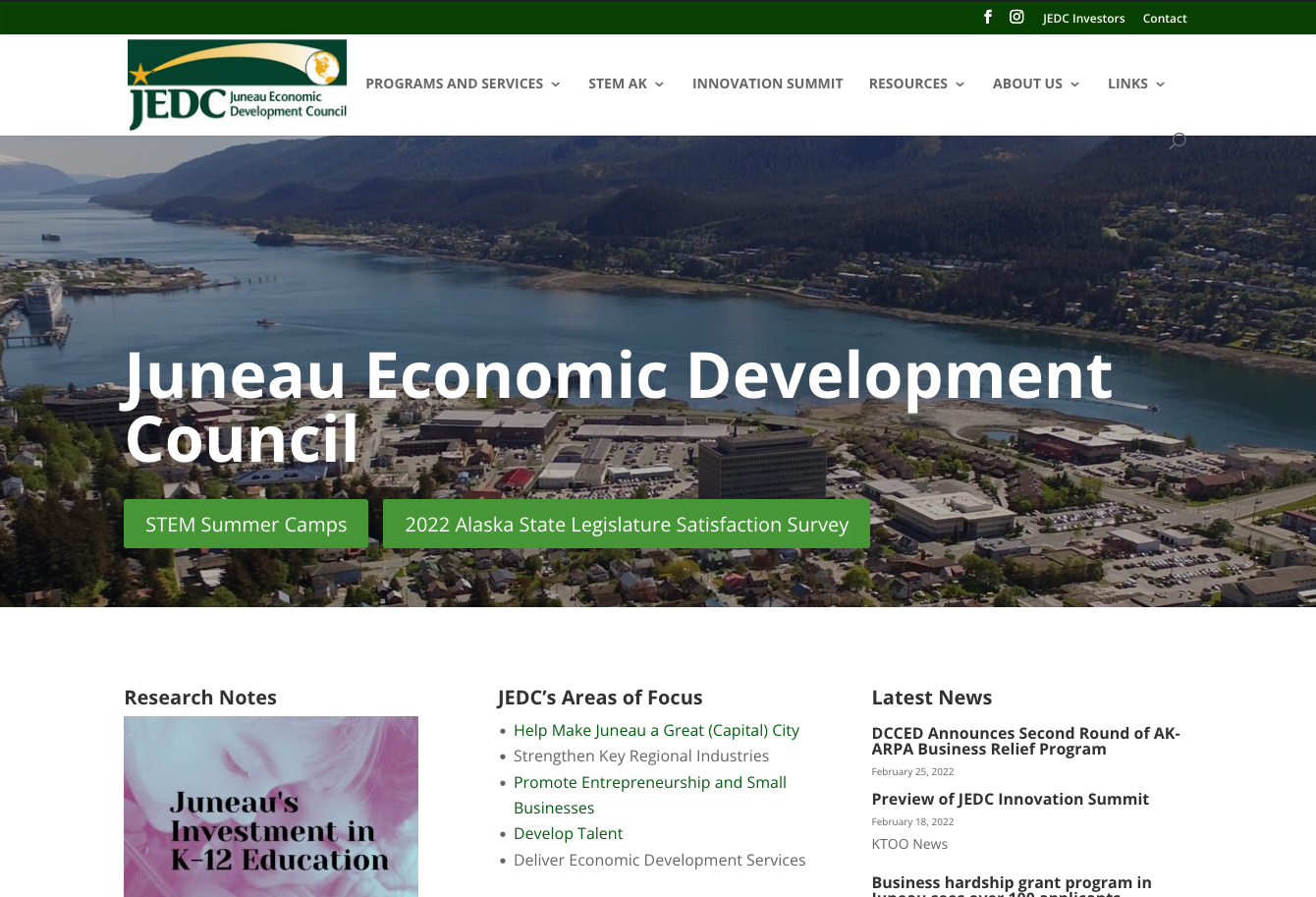 JEDC - Bear Star Web Design